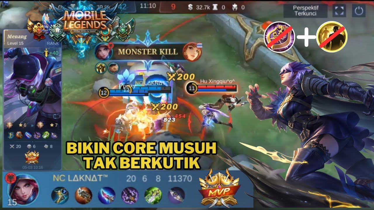 BIKIN CORE MUSUH TAK BERKUTIK AUTO KESEL | TOP GLOBAL NATALIA GAMEPLAY ...