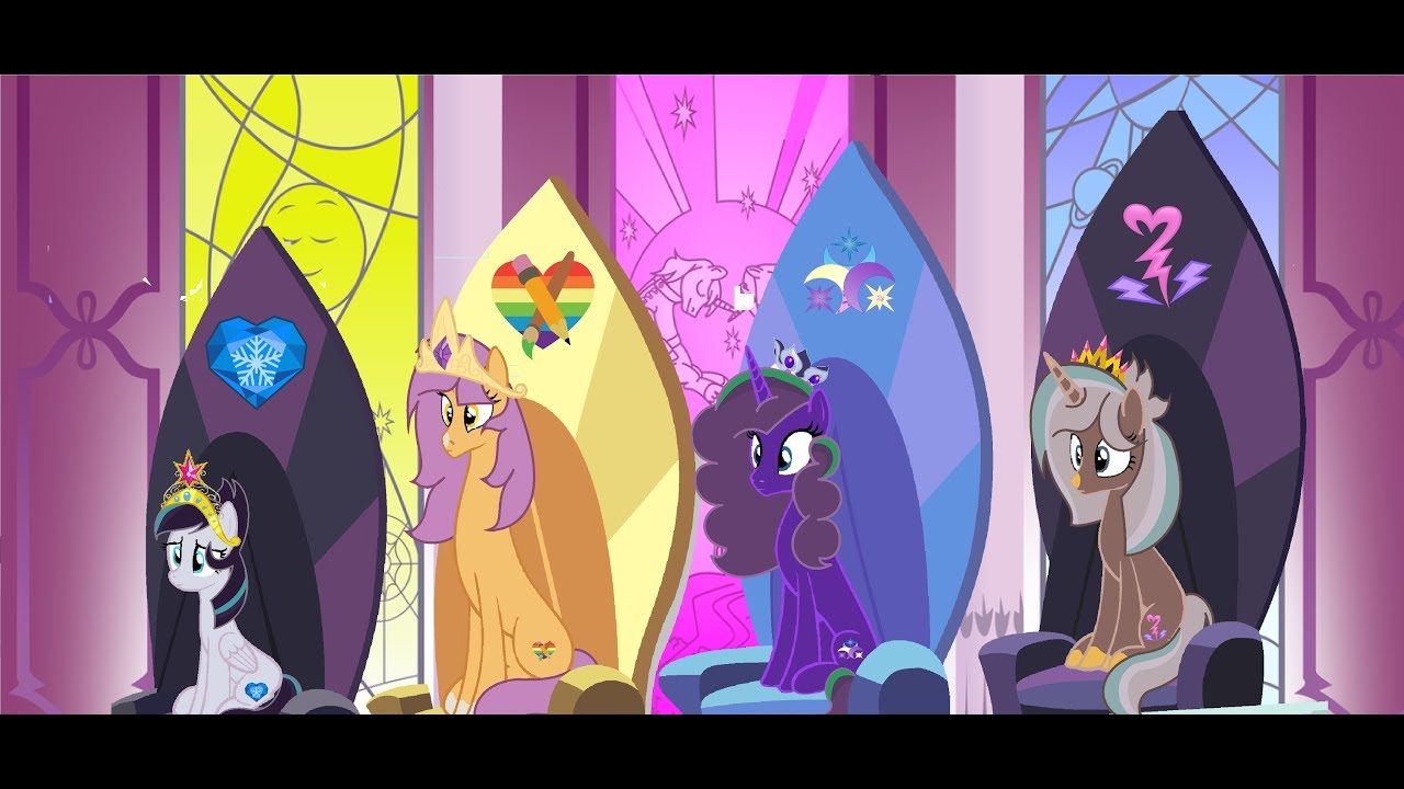 MLP Fim Next Gen Royal Children's New Style (Speed Edit) - YouTube