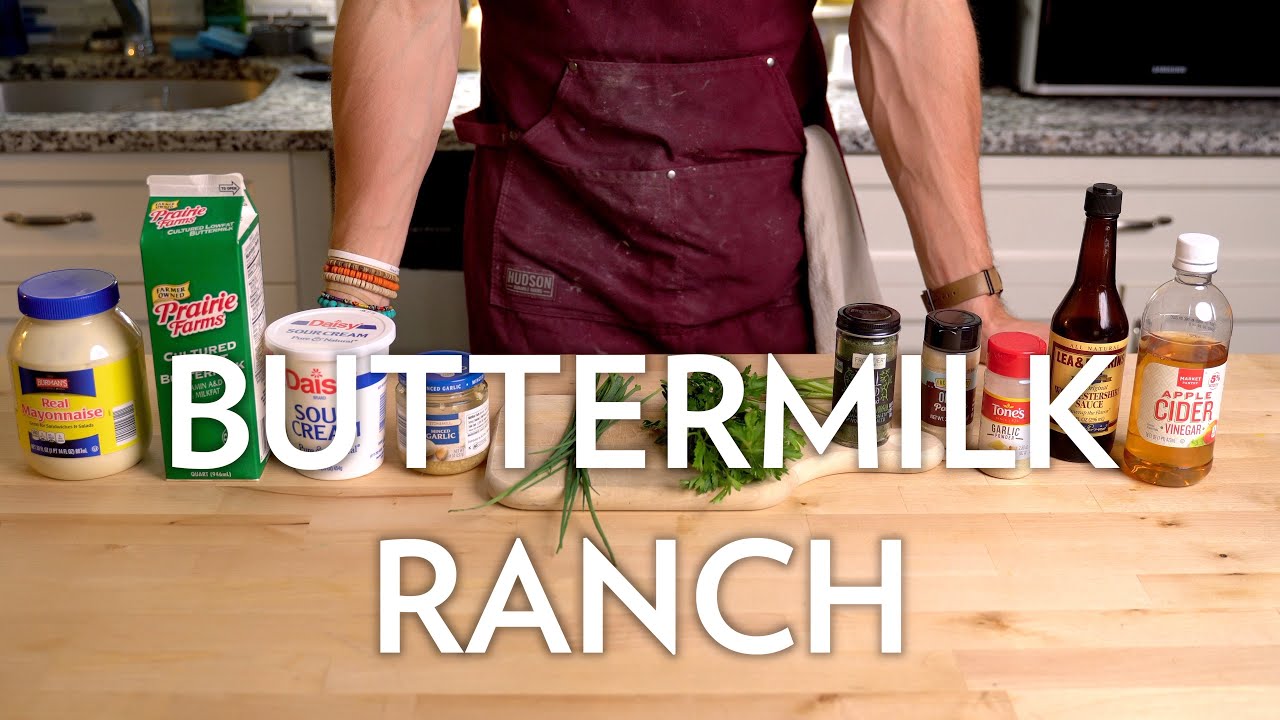 THE BEST HOMEMADE RANCH - YouTube