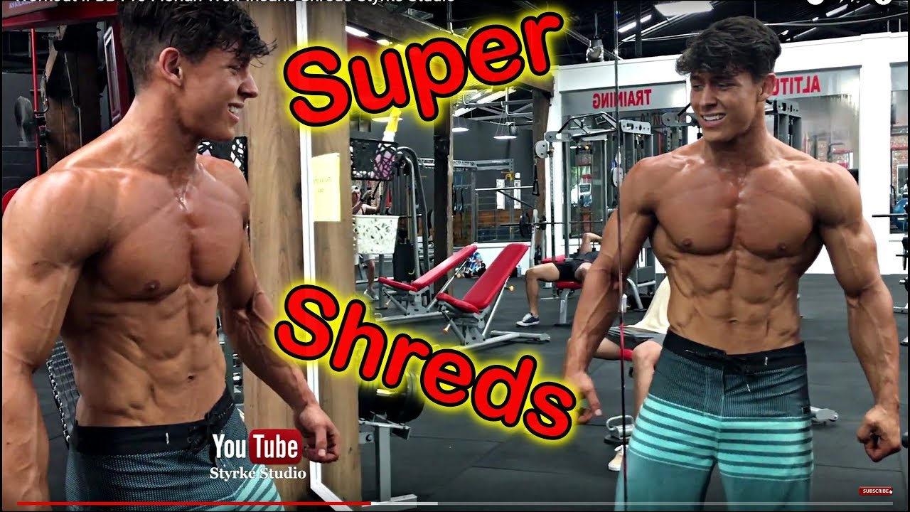 Workout IFBB Pro Florian Wolf Insane Shreds Styrke Studio - YouTube
