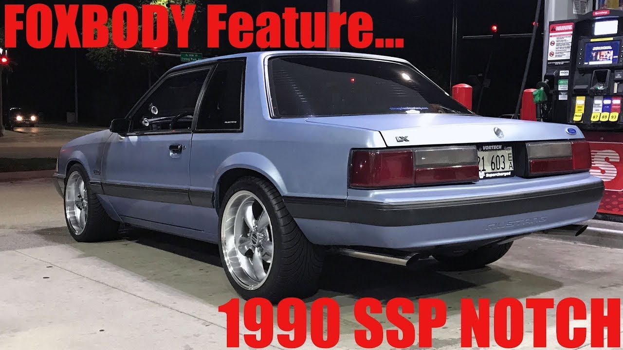 Vortech Supercharged Foxbody Notch - Former SSP Mustang 5.0 - YouTube