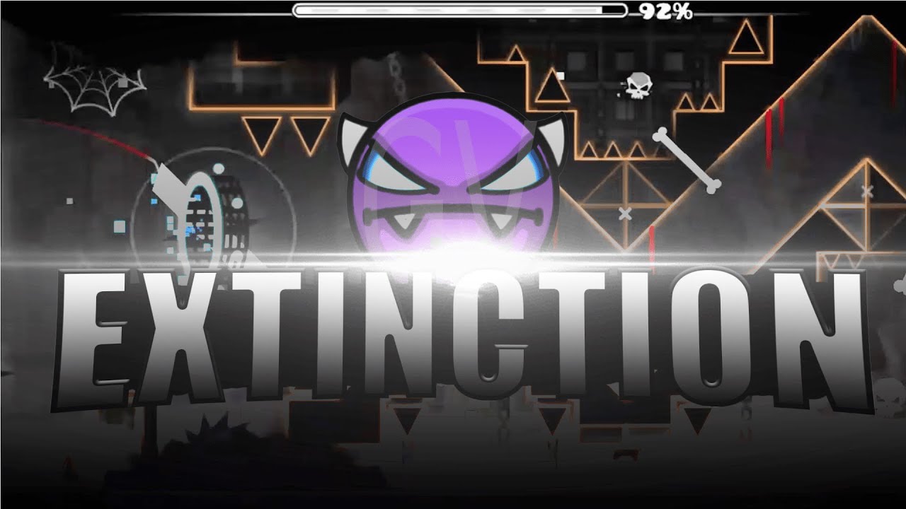 EXTINCTION GEOMETRY DASH WITH 1 COINS - YouTube