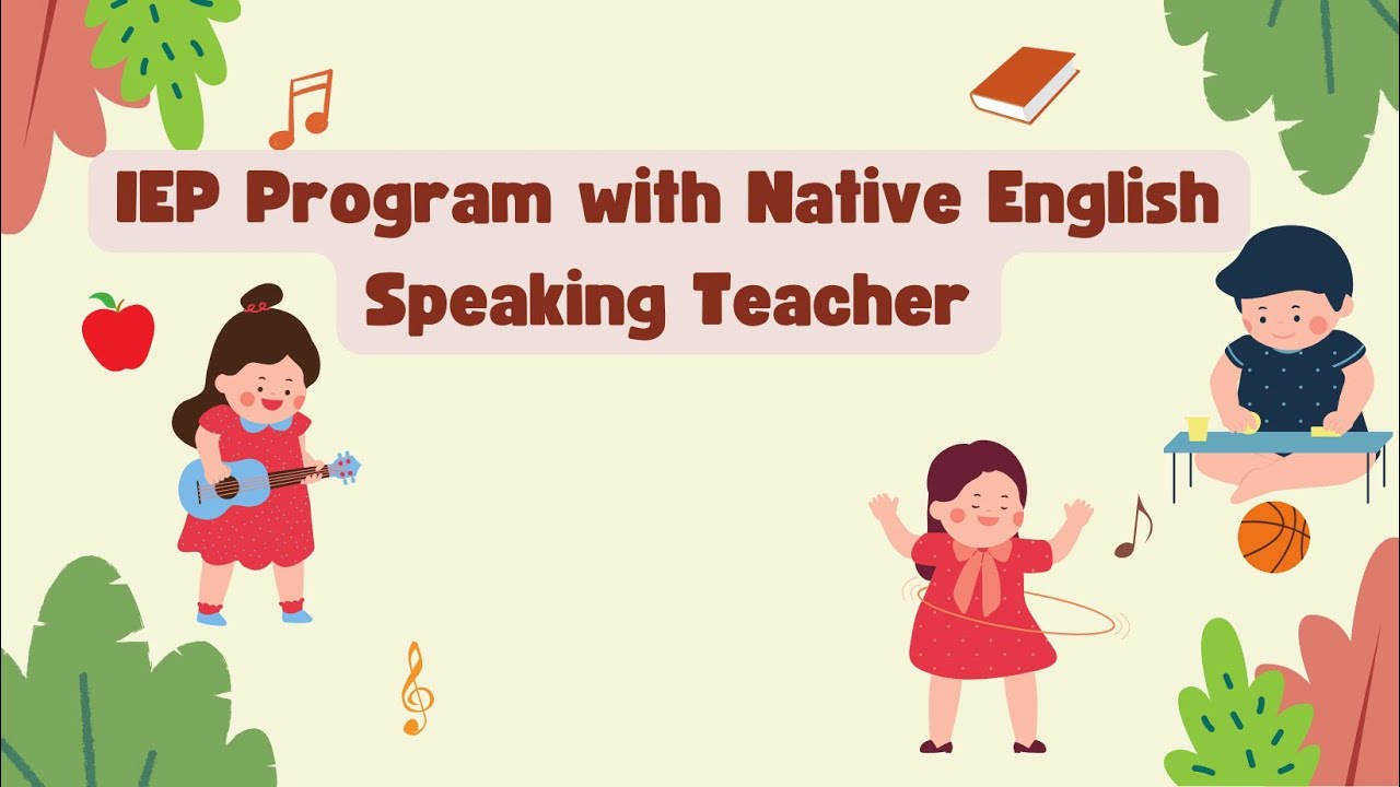 IEP Program with Native English Speaking Teacher - YouTube