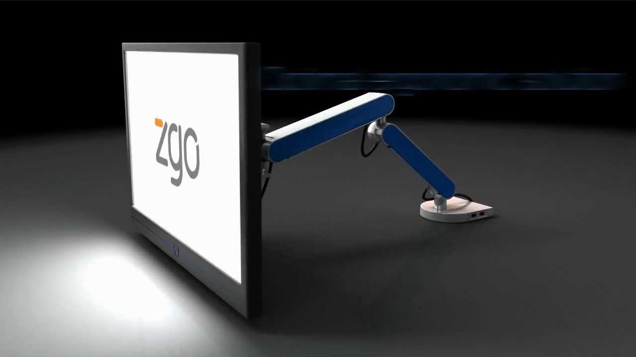 CobaltNiche - Industrial Design - Zgonic Monitor Arm - YouTube