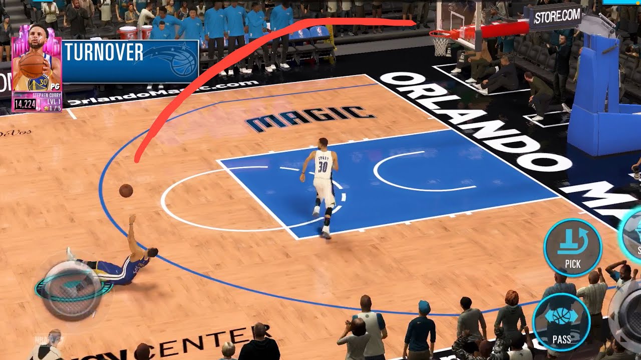Steph Curry Impossible Game Winning Trick Shot - YouTube
