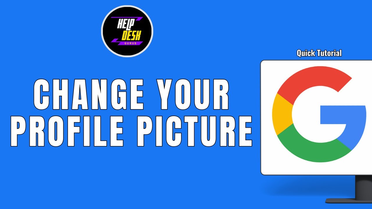 HOW TO CHANGE YOUR GOOGLE PROFILE PICTURE - YouTube
