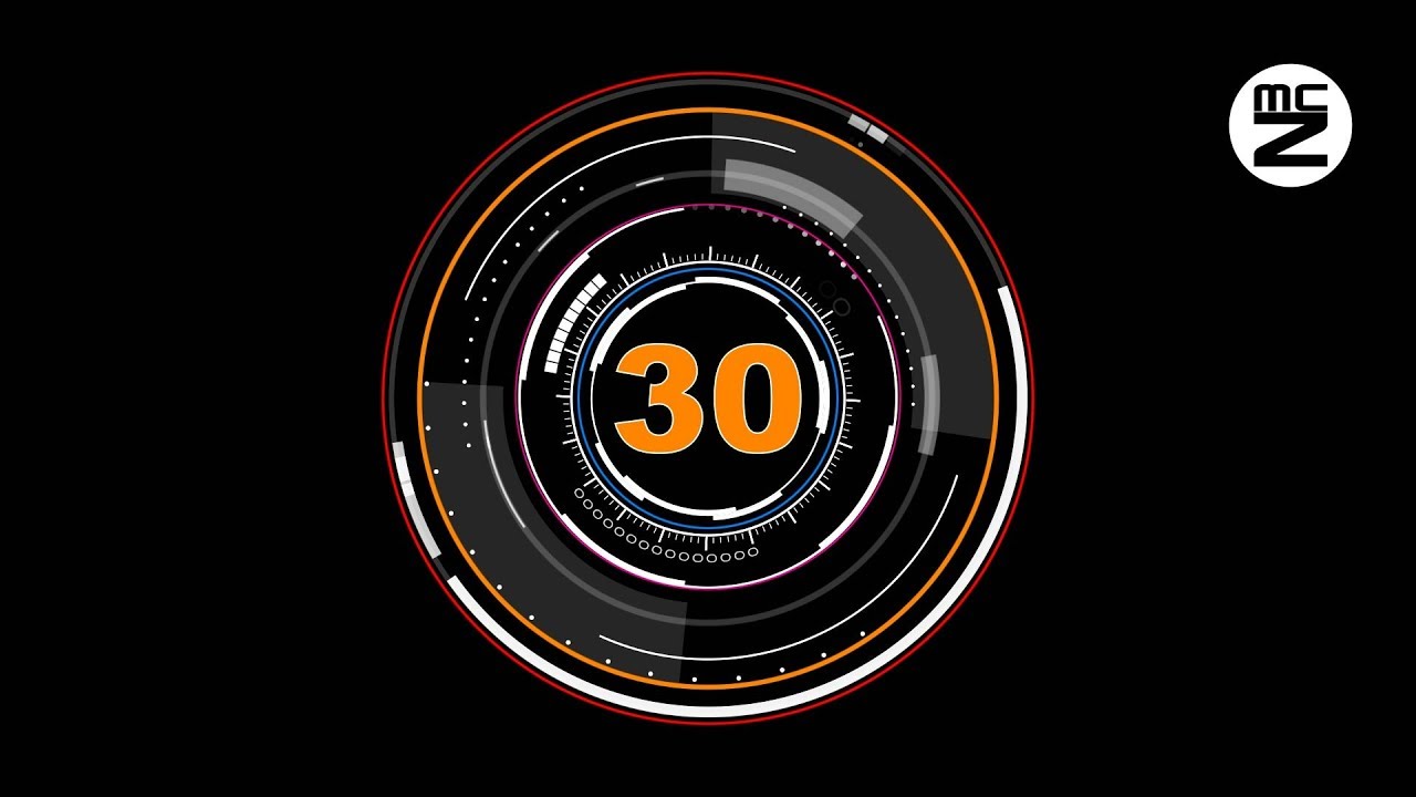 ⏳ 30 [Countdown Timer] - ⏱ Timer 30 seconds with music - 30 秒倒數 - YouTube