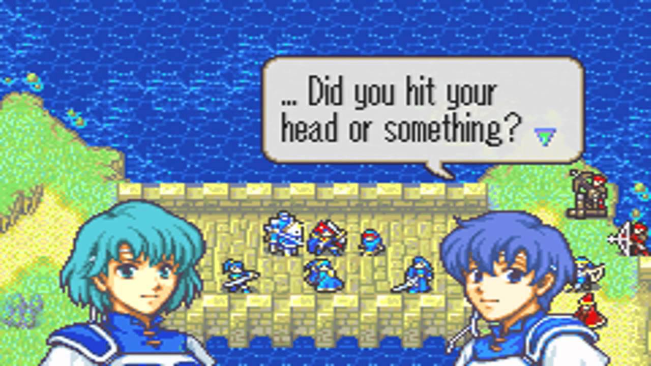 Fire Emblem The Sword of Seals: Tate and Thany Support Conversations ...