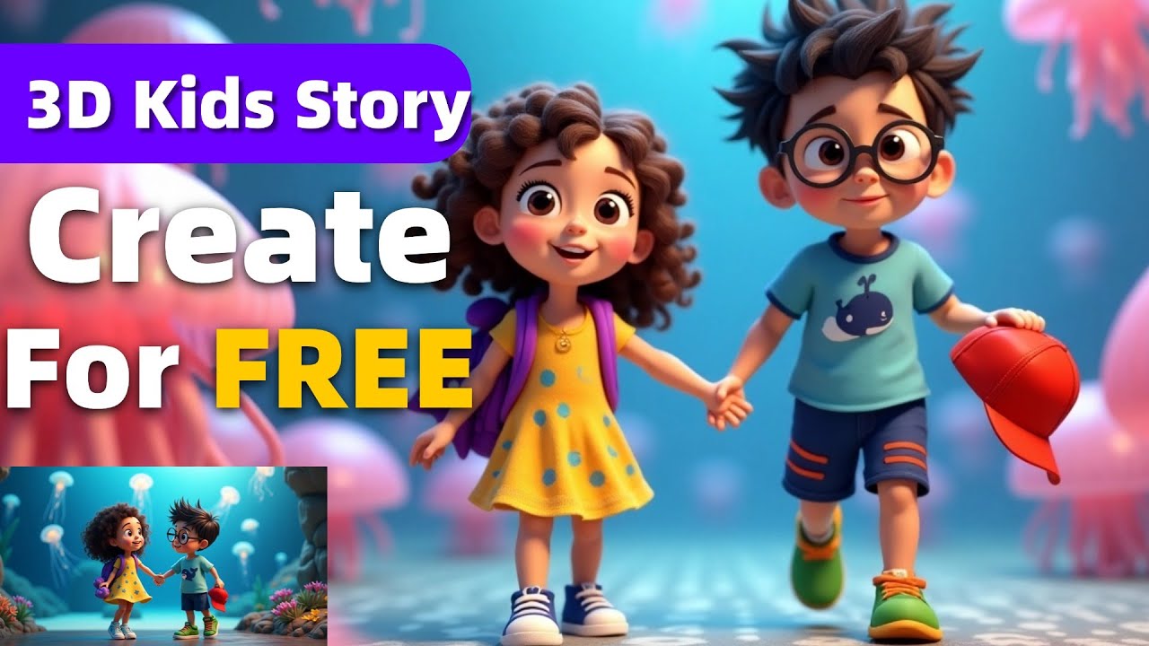 One Prompt To Create Animated Kids' Story Videos with AI for FREE ...