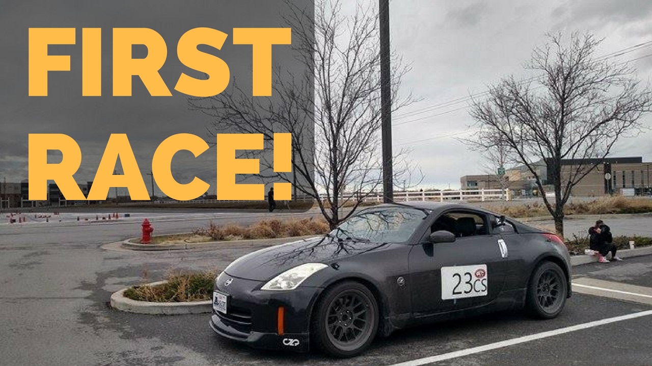 A Day In a 350Z: First Race of the Year! - YouTube