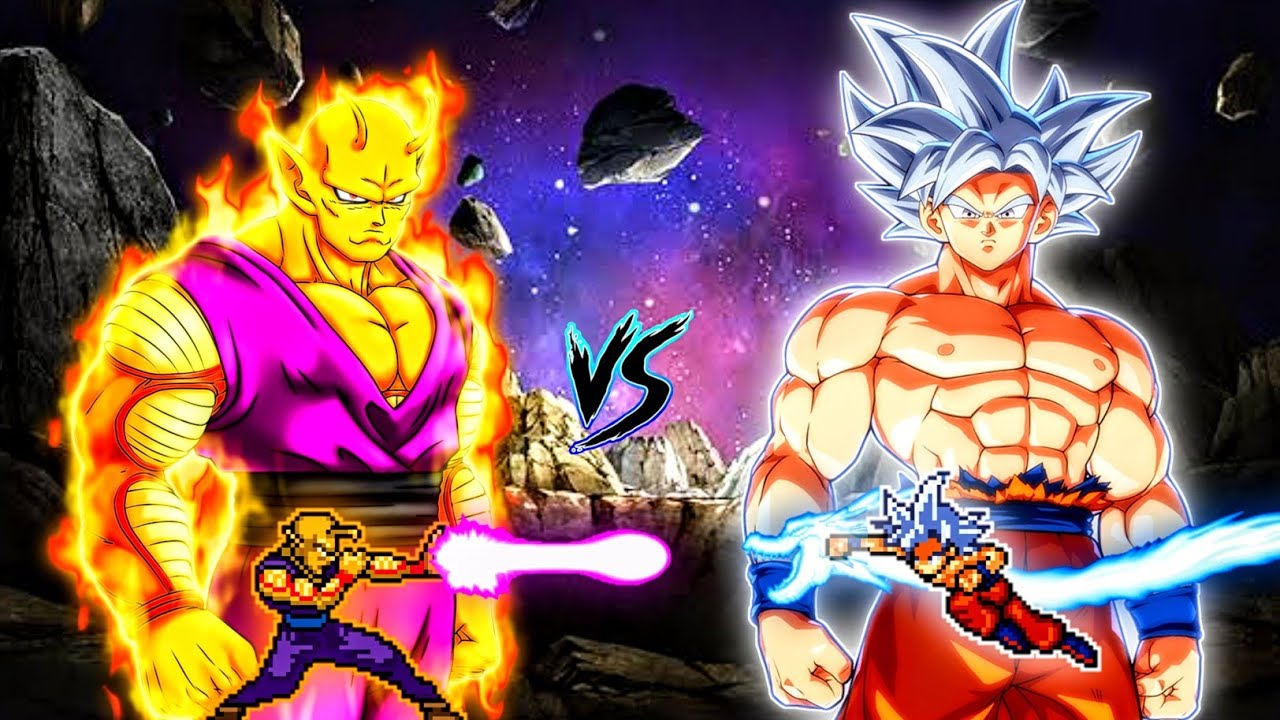 OMG😱 | Orange Piccolo (New) VS Goku Perfect MUI in Jump Force Mugen ...