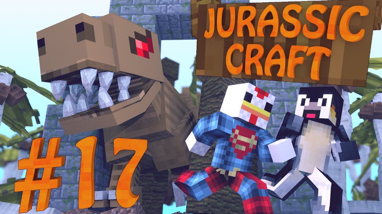 Minecraft | Jurassic Craft - Dinosaurs Ep 17 "CRAZY OLD DINOSAURS MOD ...
