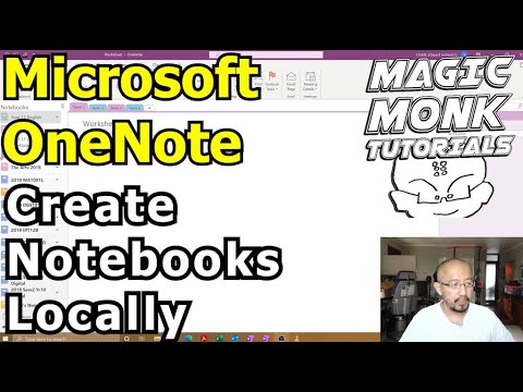 Microsoft OneNote: How to create Notebooks locally on your PC (not ...