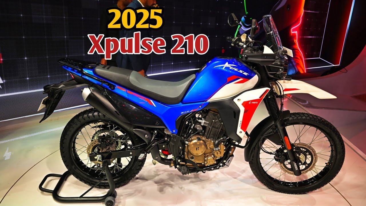 Hero Xpulse 210 TFT Display Meter Launched 2025 - YouTube