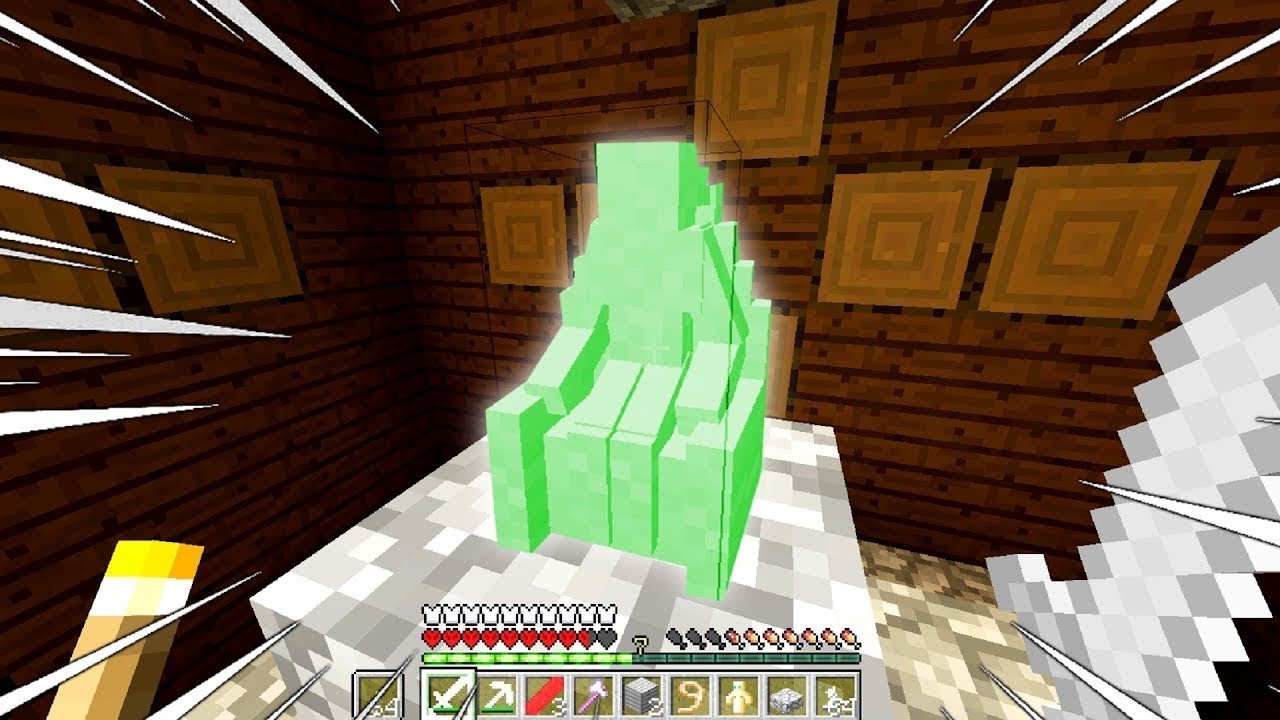 Non ti avvicinare a questa statua Verde - Minecraft SCP-689 - YouTube