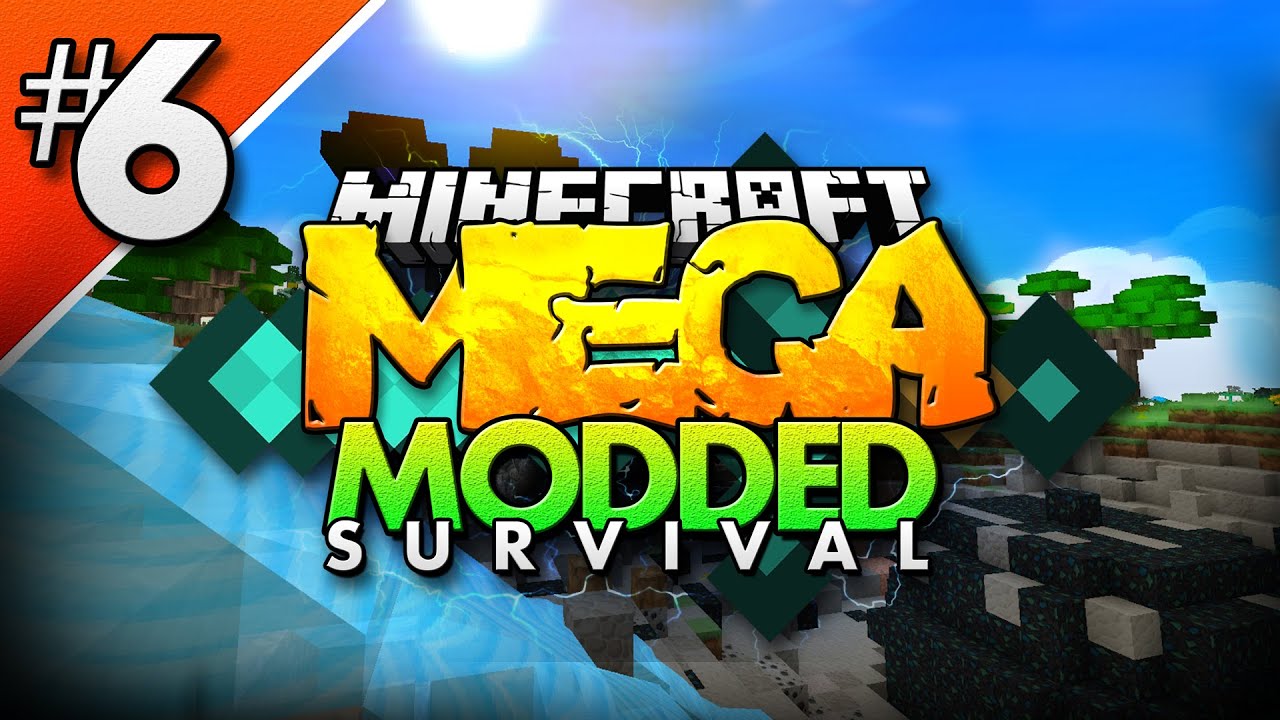 Minecraft MEGA Modded Survival #6 | METEOR CRASH SITE! - Minecraft Mod ...