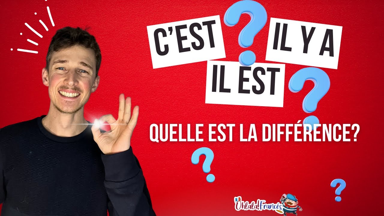Quelle est la différence entre C'est / Il est / il y a en français ...
