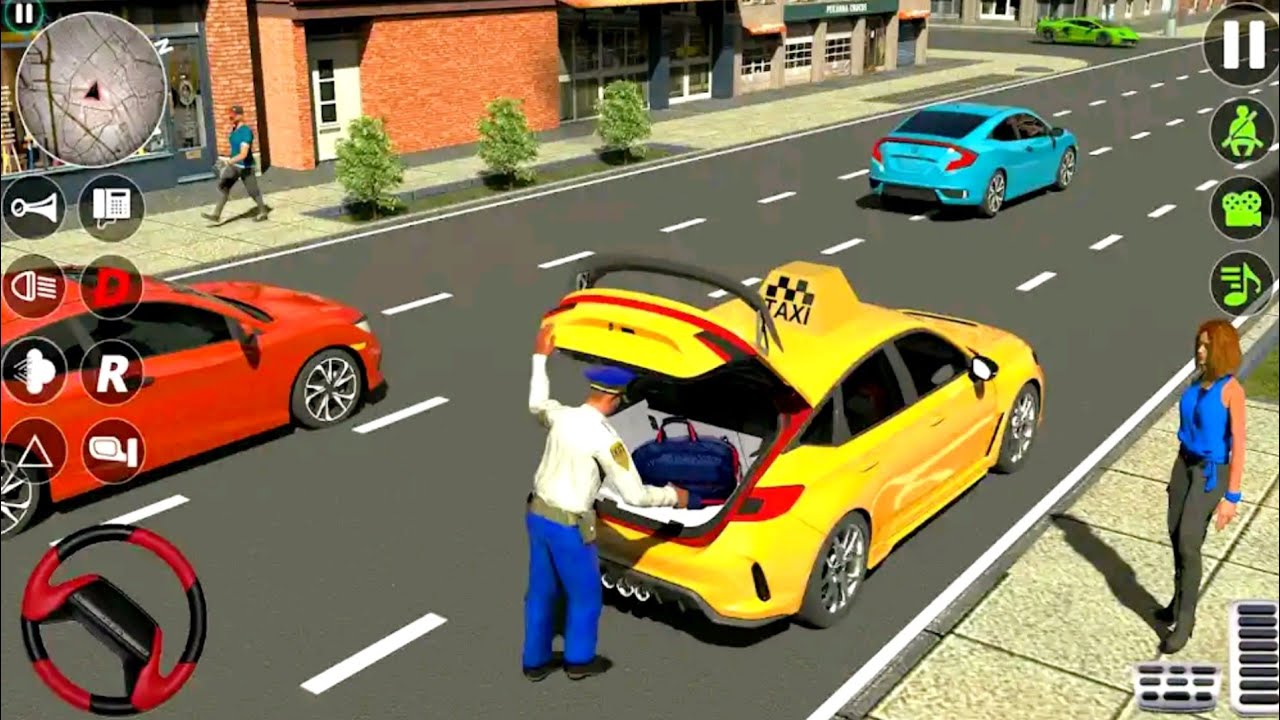 Game Sopir Pengemudi Mobil-mobilan Taksi Penumpang - Simulator Mobil ...