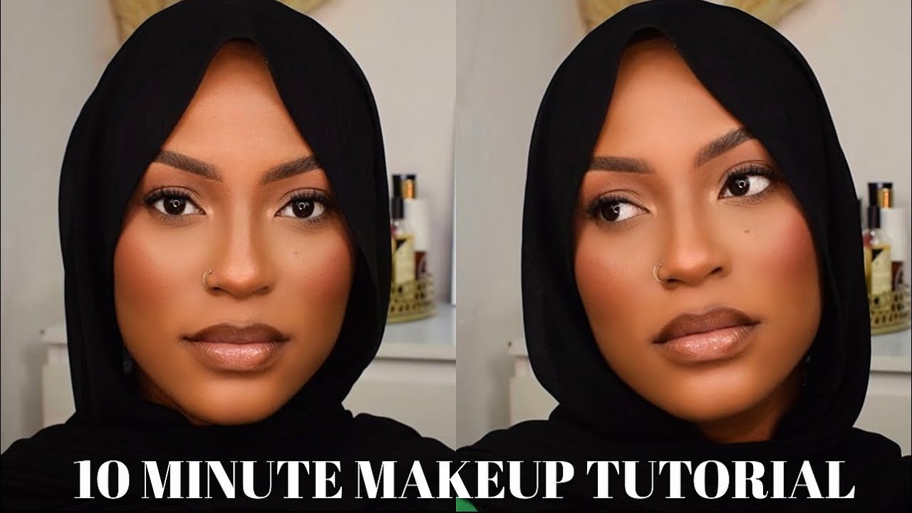 QUICK AND EASY 10 MINUTE CLEAN EVERYDAY MAKEUP || Clean Glam Light ...