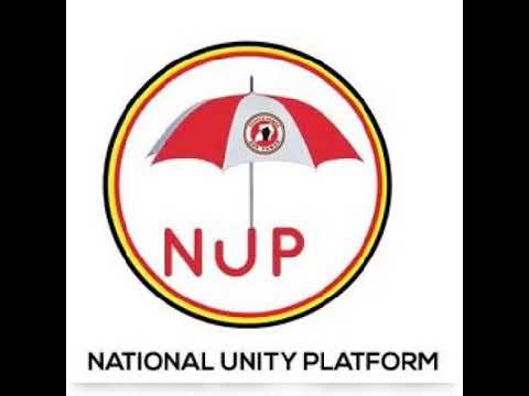 NUP akabonero umbrella by Dr Bitone