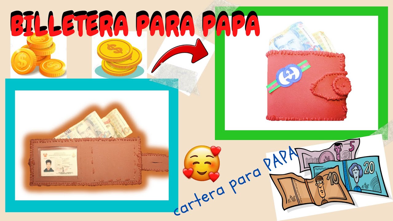 👈CARTERA | BILLETERA DE ORIGAMI - DIY - Paso a paso🏆🎀🎈👨👉 - YouTube