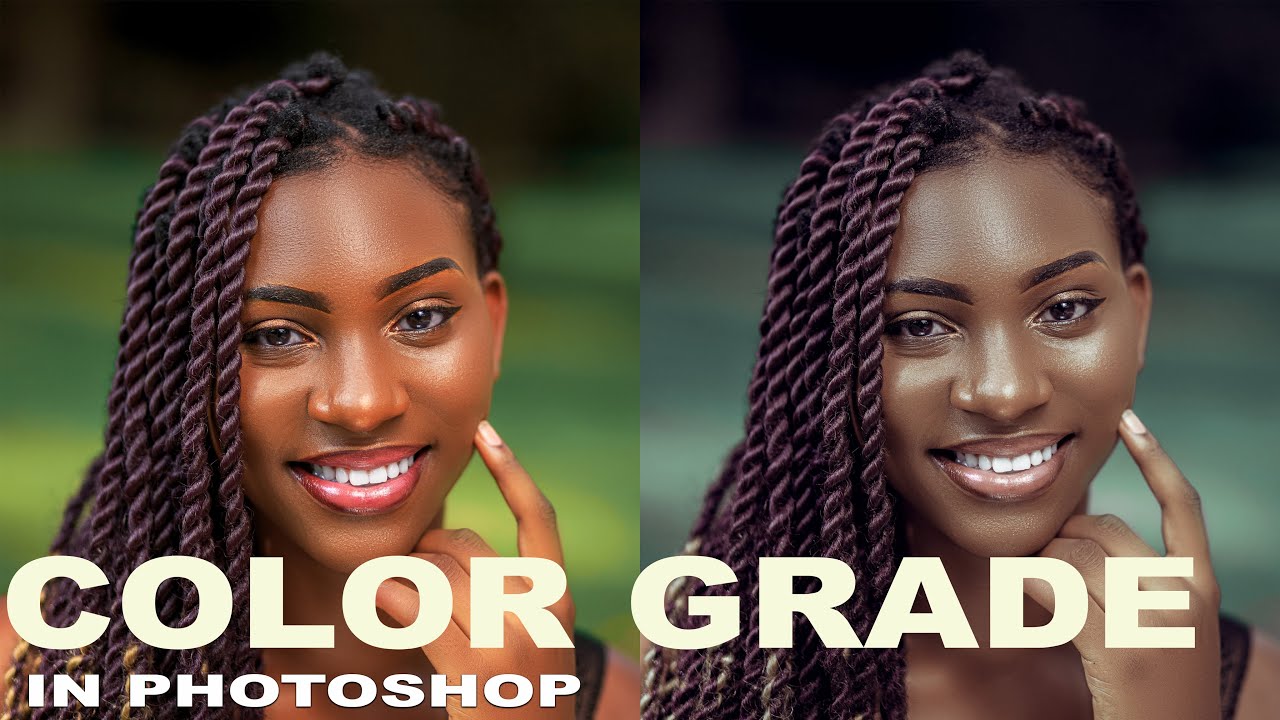HOW TO COLOR GRADE SKIN TONES IN PHOTOSHOP | Camera Raw Filter Color ...