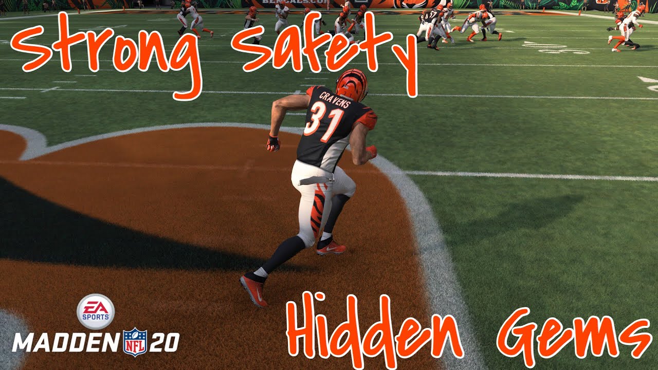 Hidden Gem Strong Safeties In Madden 20 - YouTube