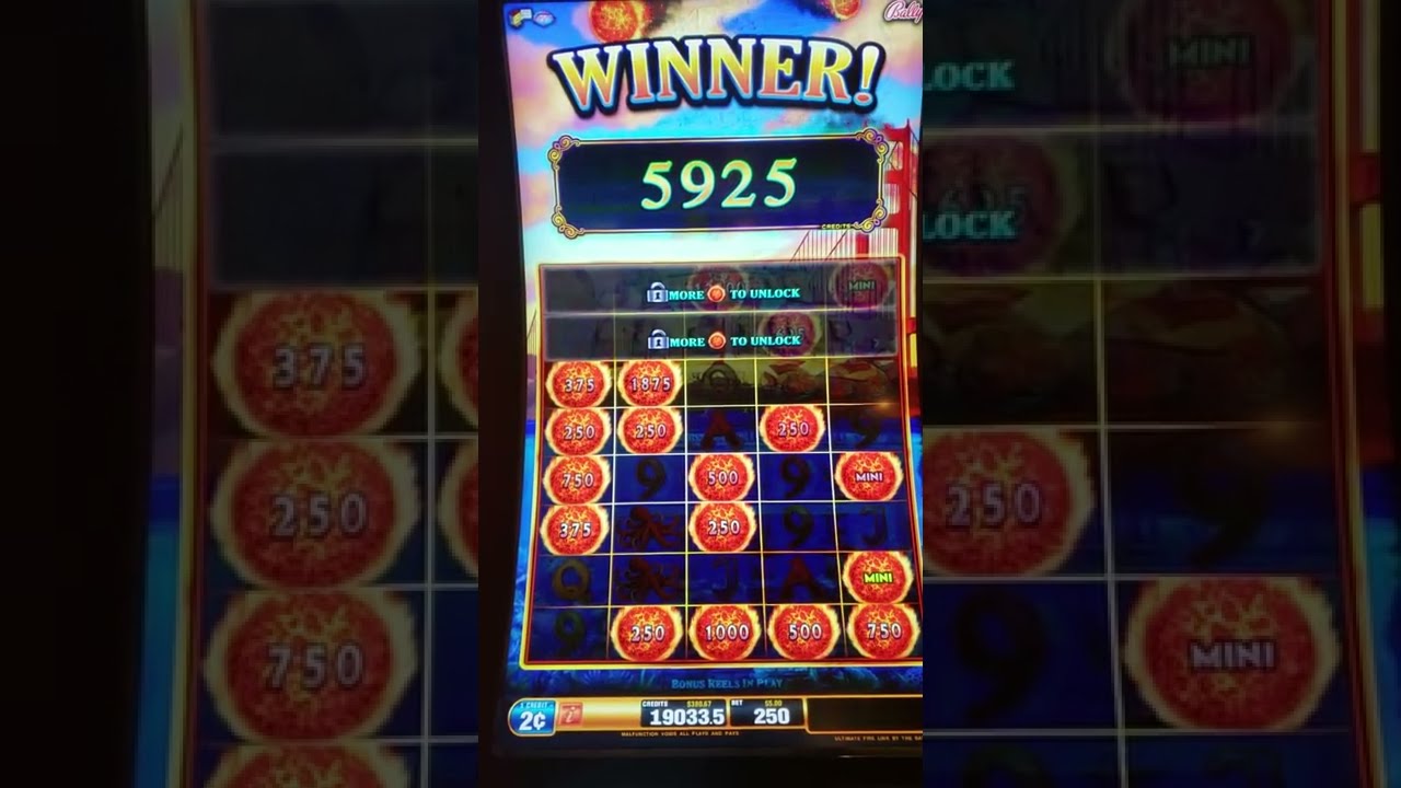 Ultimate Fire Link, Fireball bonus. $5 bet, 2 minis - YouTube