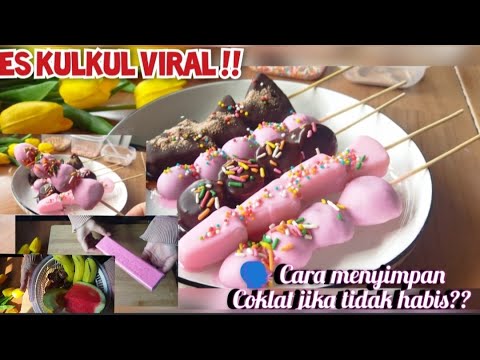 Es kulkul viral es kulkul buah buahan pisang segar untuk jualan menjanjikan laris manis - YouTube