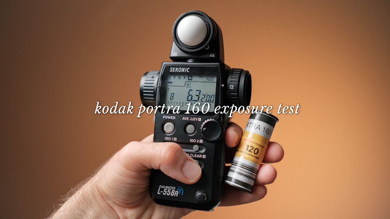 Testing the exposure limits of Kodak Portra 160 film - YouTube