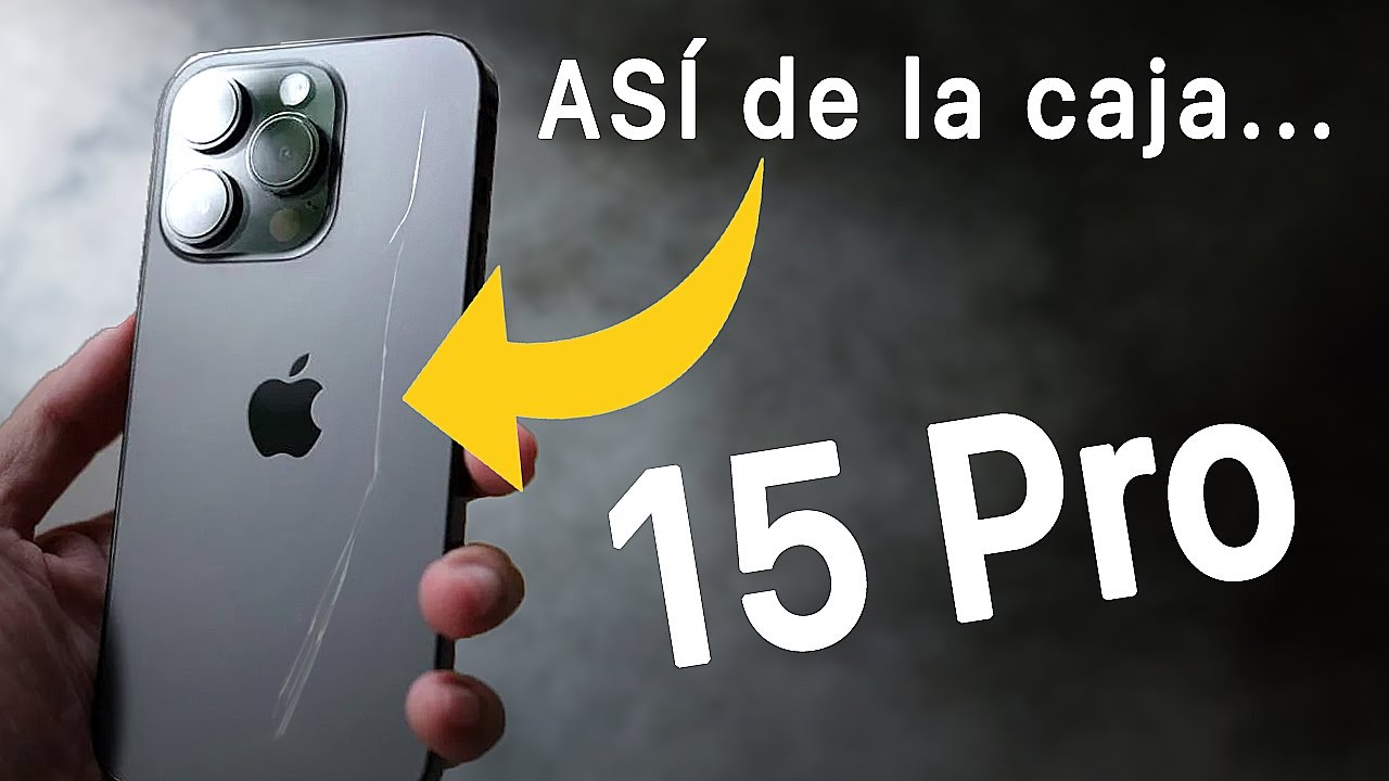 7 DEFECTOS de Fabricación del iPhone 15 Pro que Debes Saber - YouTube