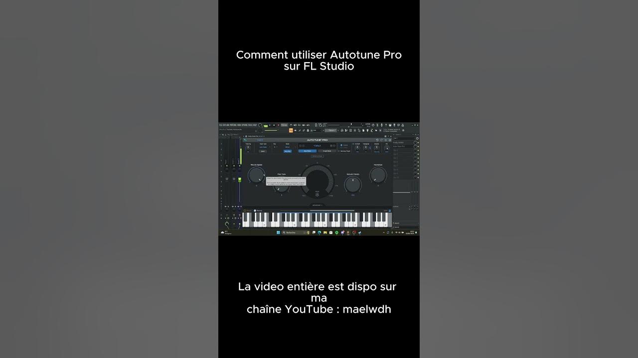 Comment utiliser AUTOTUNE PRO sur FL STUDIO - YouTube