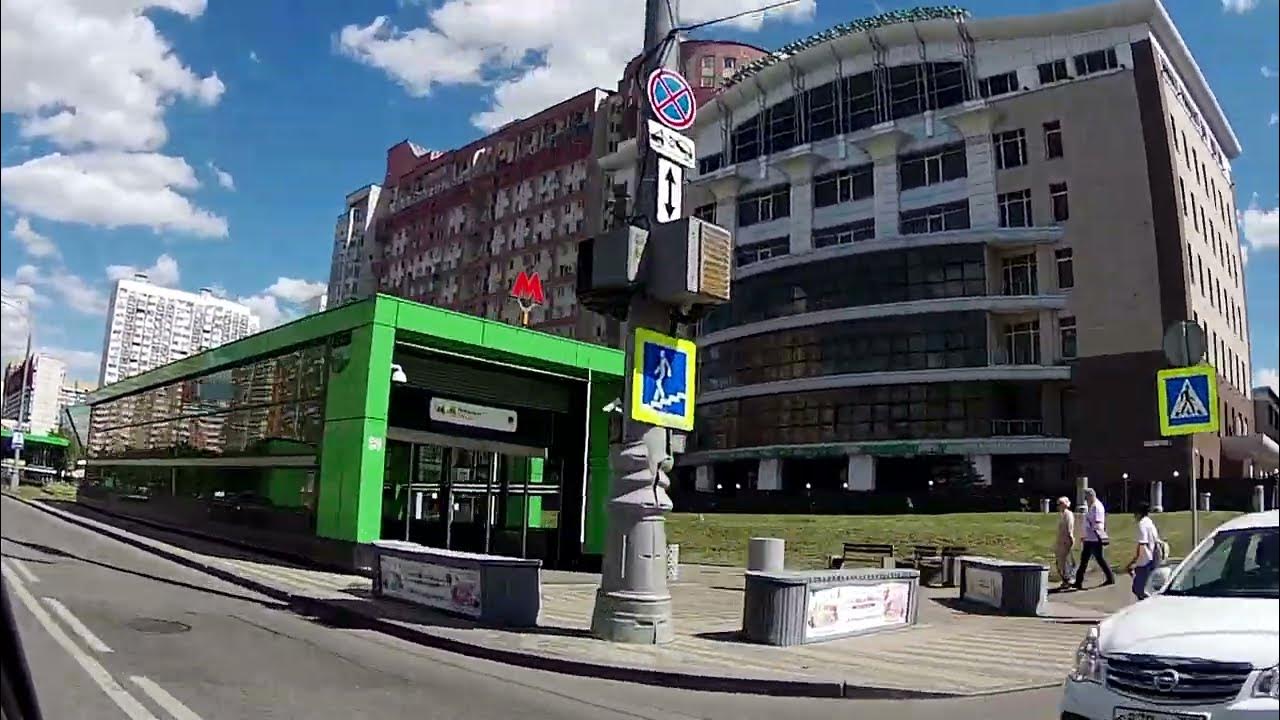 Москва Мичуринский проспект - YouTube