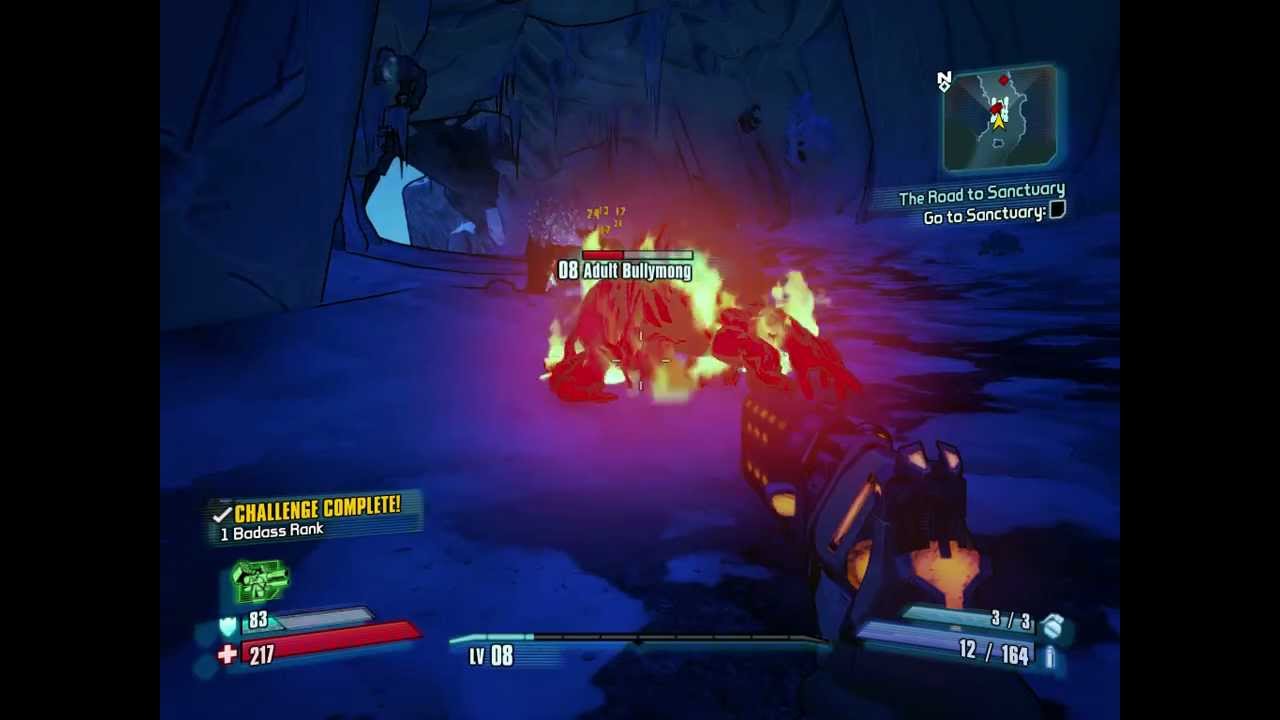 Borderlands 2: The Rare Red Bullymong - YouTube