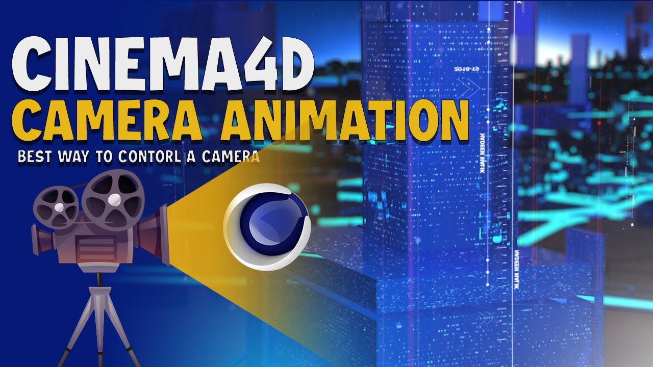 Camera Animation in Cinema 4d | Broadcast Design tutorial - YouTube