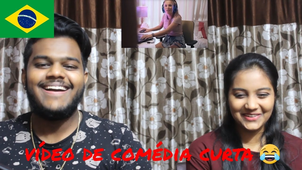 INDIANS REACT TO BRAZILIAN SHORT COMEDY VIDEO ( PARAFERNALHA) - YouTube
