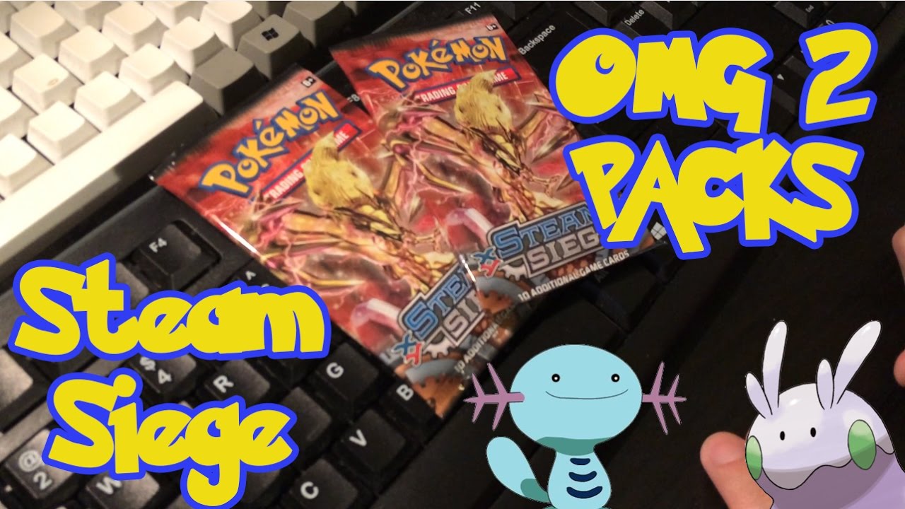 Pokemon Steam Siege Pack Opening - YouTube