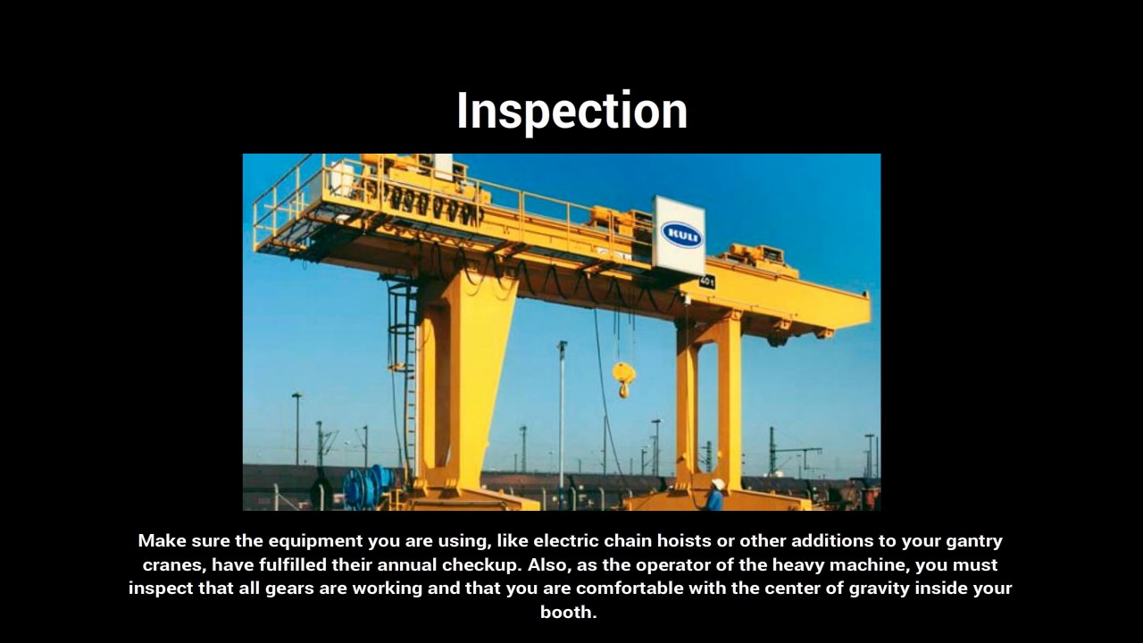 Gantry Cranes: Top 5 Tips To Avoid Crane Accidents At Work - YouTube