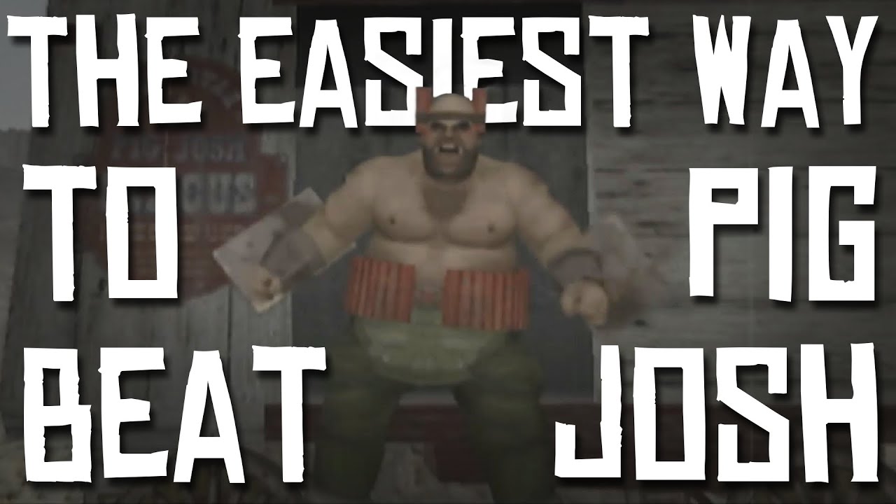 Pig Josh - Making The Hardest Boss Easy In Red Dead Revolver - YouTube