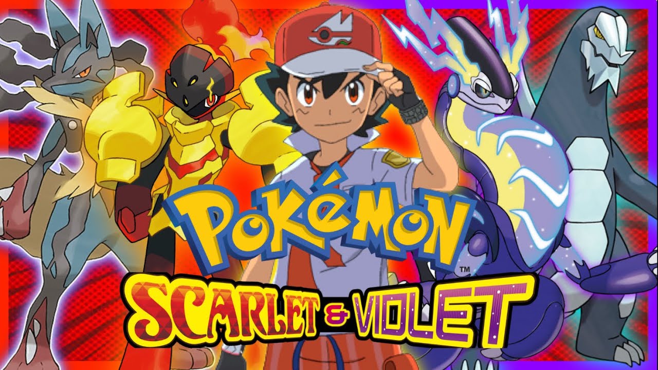 Ash’s ULTIMATE SCARLET & VIOLET TEAM In Pokémon… - YouTube