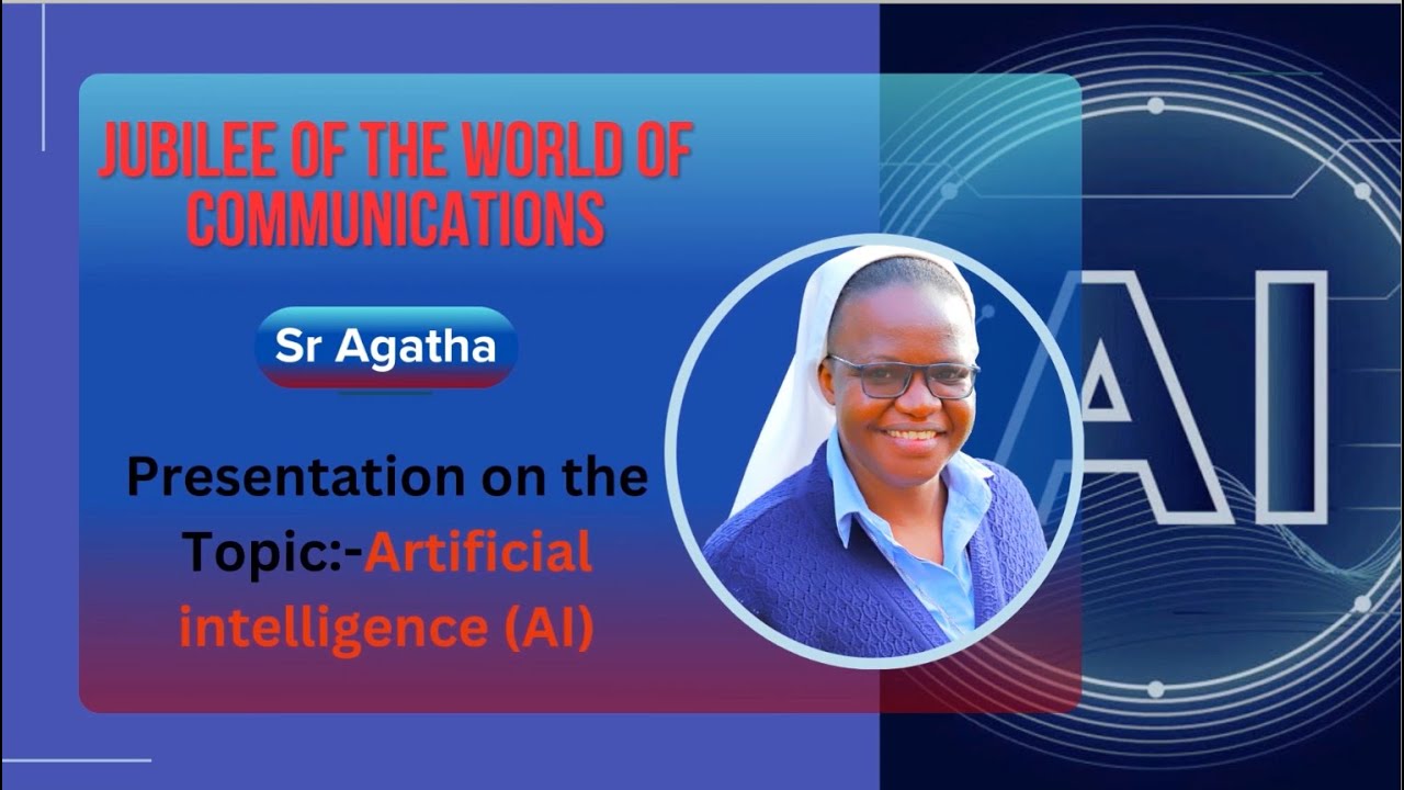 CAN WE TRUST THE MACHINE?| Sr. Agatha, fsp on AI Ethics - YouTube