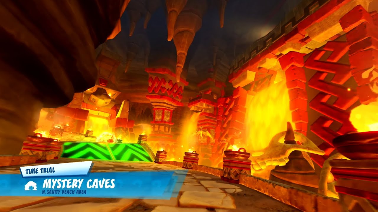 [CTRNF] Road to Rainbow: Mystery Caves Developer Time - YouTube