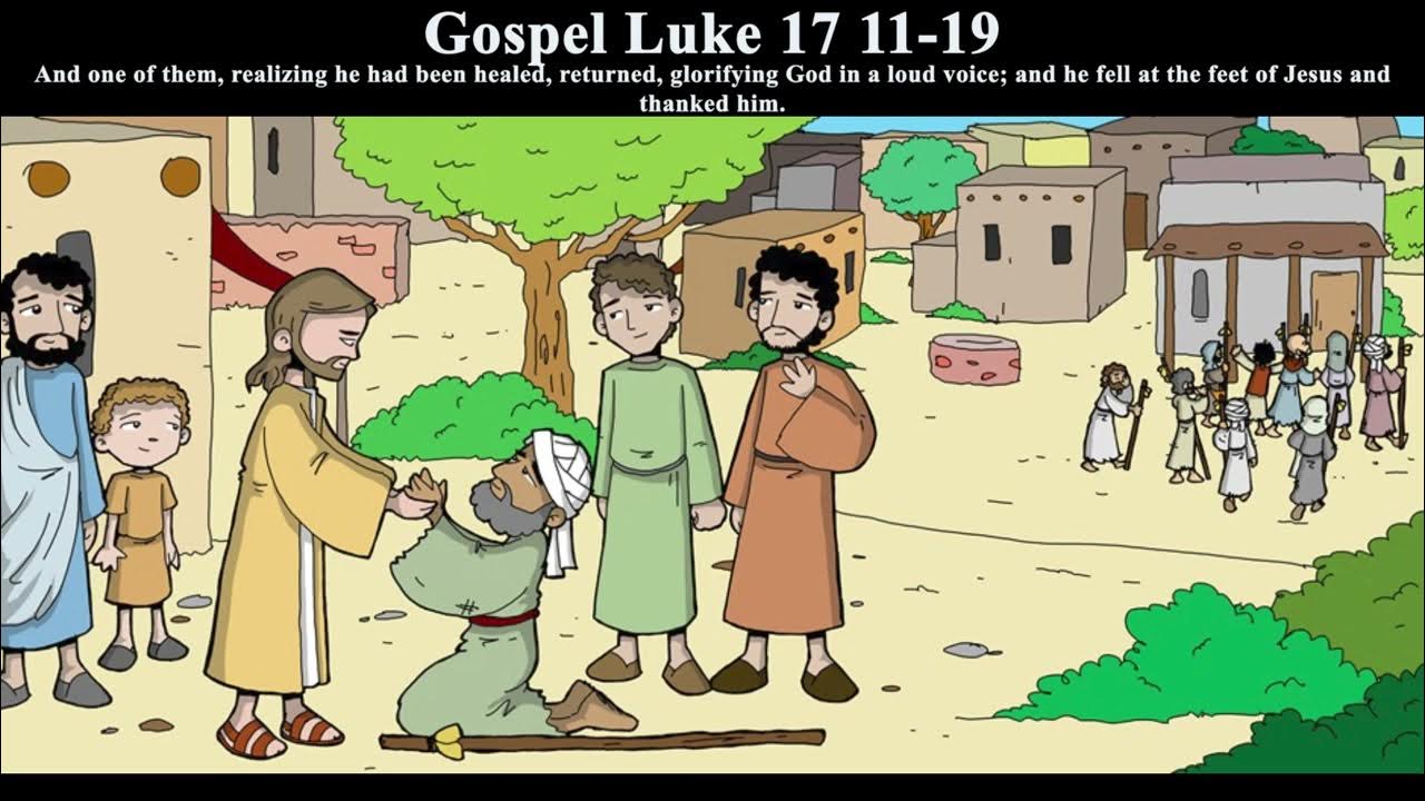 Reflection for Children | Gospel Luke 17 11-19 | 13 November 2024 - YouTube