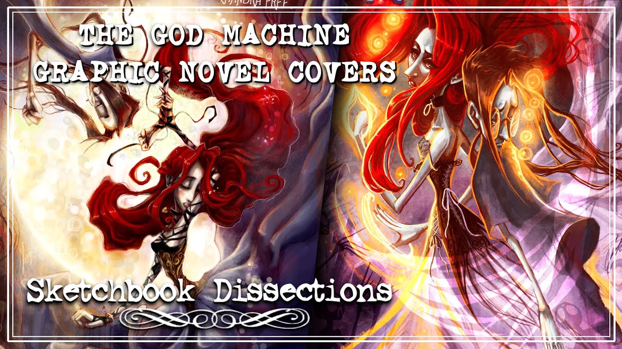 Sketchbook Dissections: The God Machine Graphic Novel Covers - YouTube