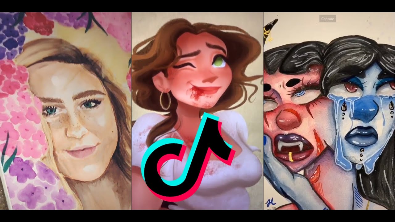 Tik tok art compilation 2020 - YouTube