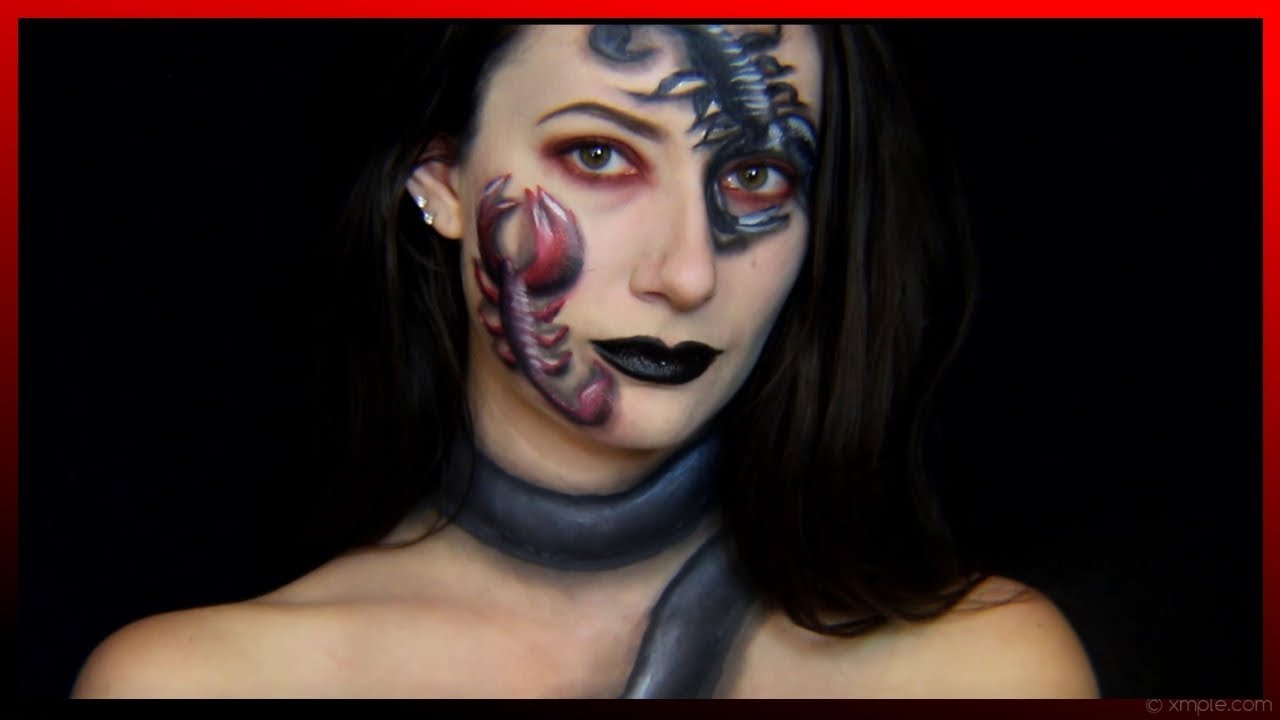 AMERICAN HORROR STORY APOCALYPSE SCORPION MAKEUP LOOK | KOSMIC KRISTEN ...