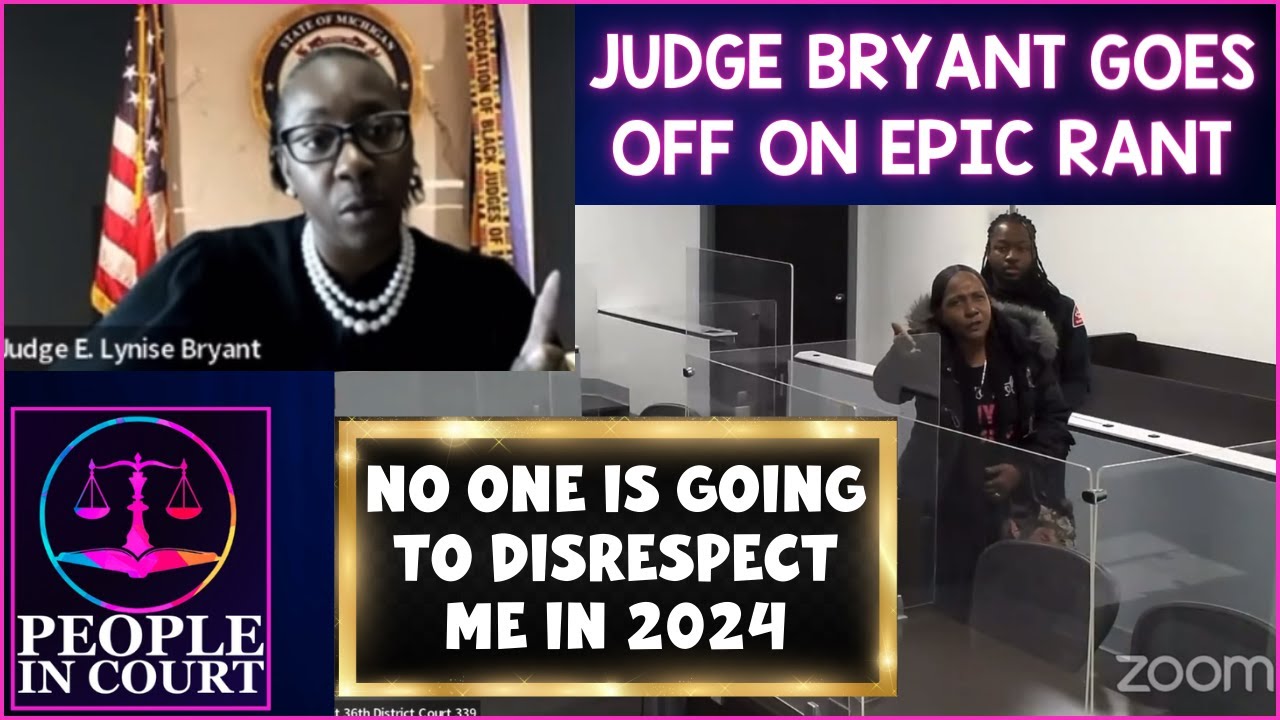 Judge Bryant Loses her Mind in Epic Fashion: No One Will Disrespect me ...