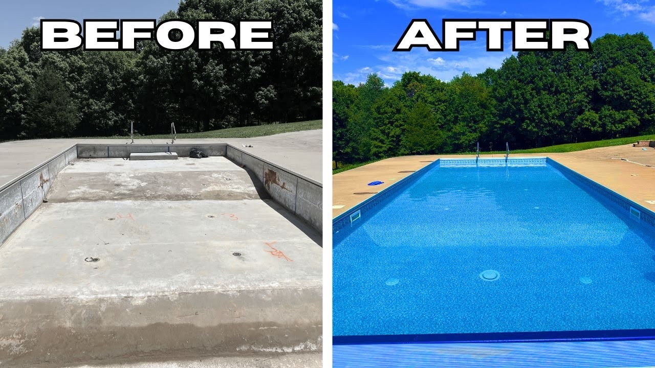 $40,000 Pool Remodel is finished! [Customers love it!] - YouTube