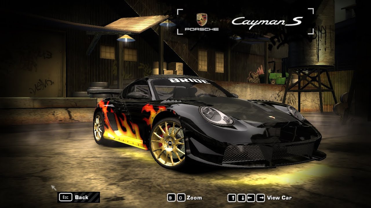 NFS Most Wanted | Porsche Cayman S Extended Customization & Gameplay ...