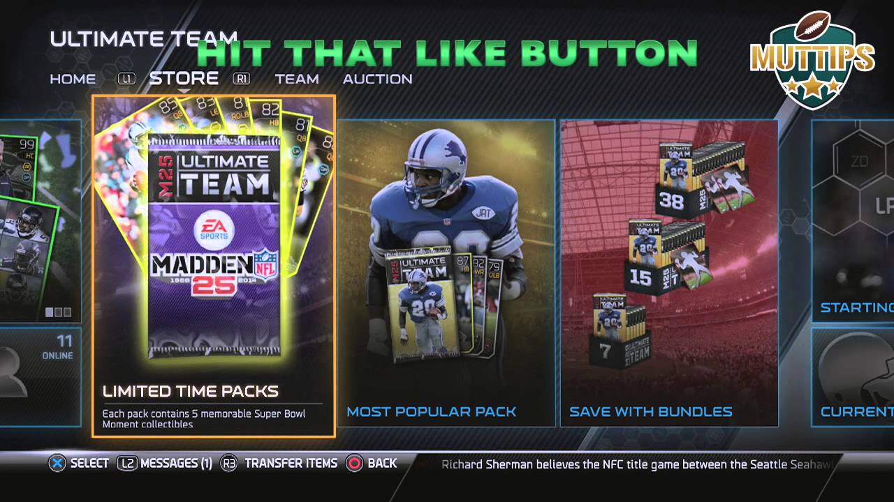 Madden 25 Ultimate Team Pack Openings | Post Super Bowl Premium Packs ...